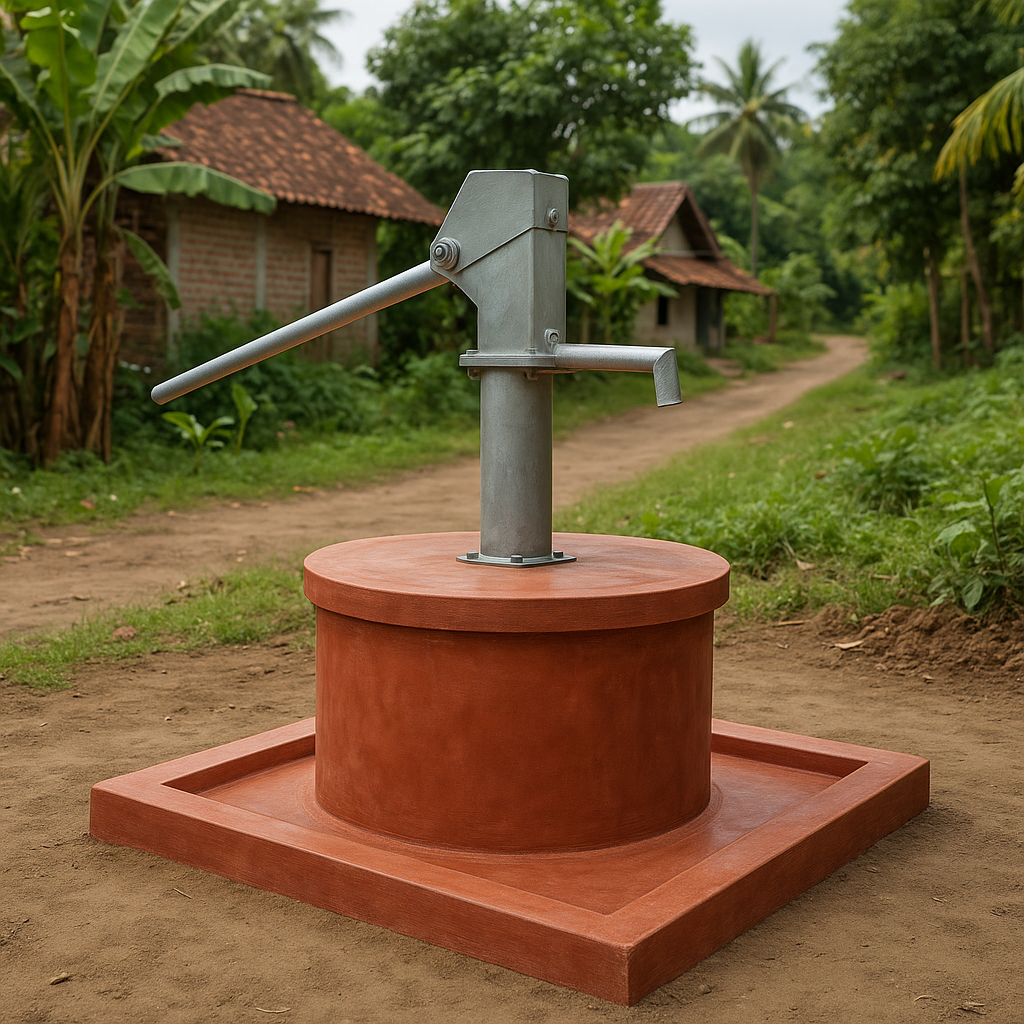 Manual water well digging in Indonesia - Aid Ambassadors